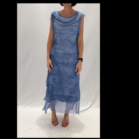 Tina Stephens | Dresses | Tina Stephens Aleena Silk Dress | Poshmark
